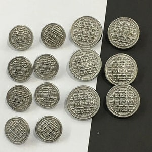 Metal Button, Blazer, Trench Coat, Jacket - 14pcs - Etsy