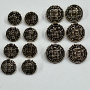 Metal Button, Blazer, Trench Coat, Jacket - 14pcs - Etsy