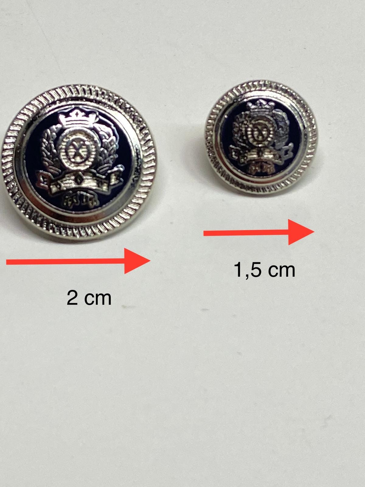 Blazer Button Set / Metal Buttons / Blazer Buttons / Jacket Buttons - Etsy