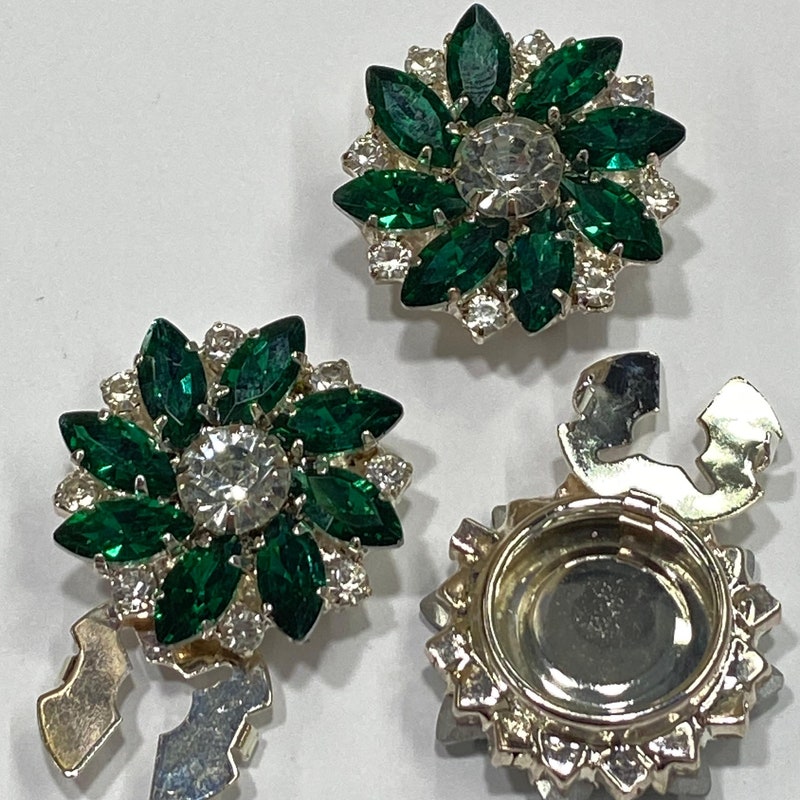 Crystal Buttons - Etsy