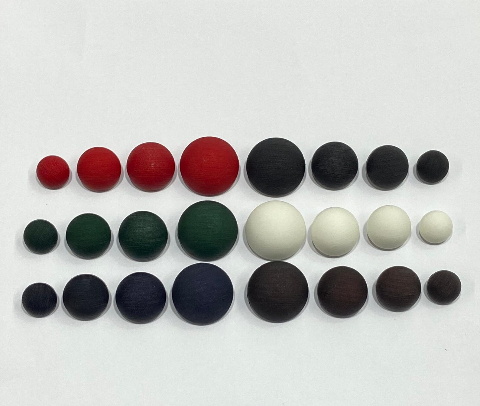 Italian Dome Button / Matte Dome Appearance Button / Plastic Button in ...