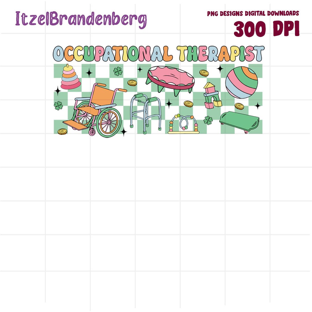 Occupational Therapy St. Patrick's Day Png, OT St. Patrick's Day Png ...