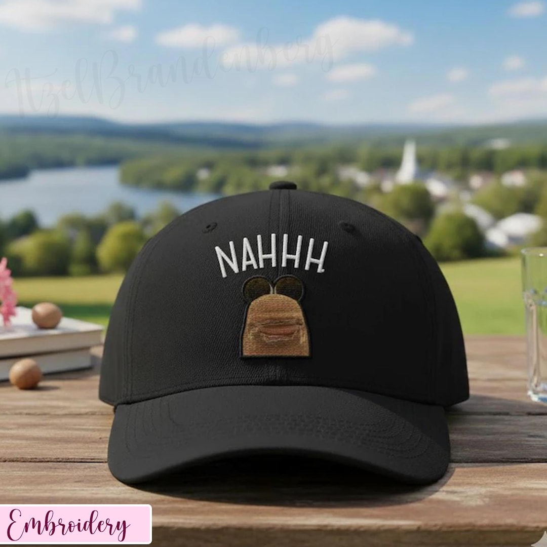 Marcus the Worm Embroidered Baseball Hat, Funny Meme Baseball Cap ...