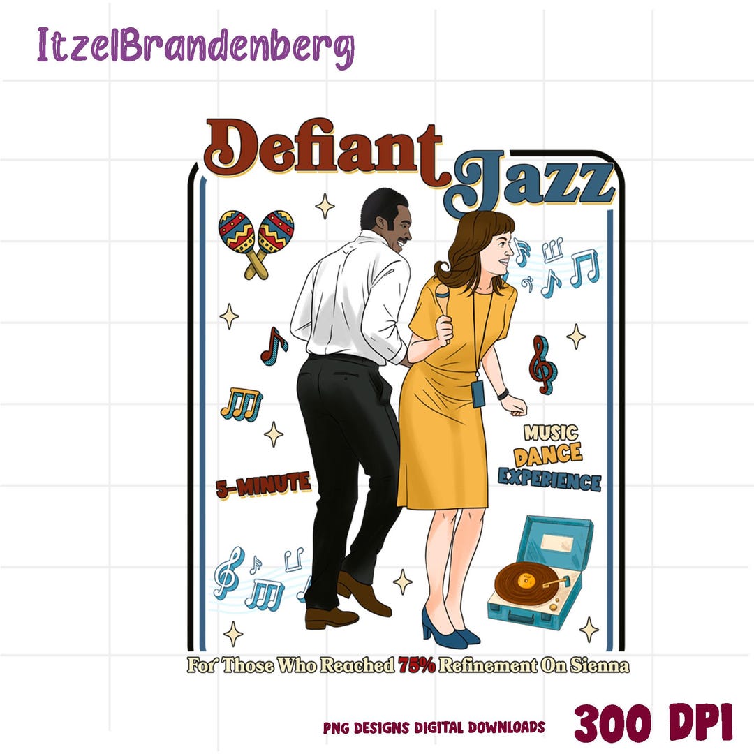 Defiant Jazz - Severance TV Show File Png, Sci-fi Fan Gift, Severance ...