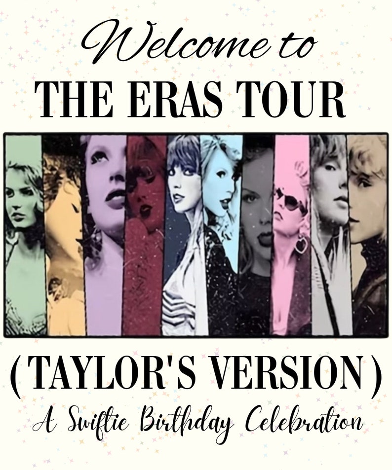 Custom Taylor Swift Welcome Sign - Etsy