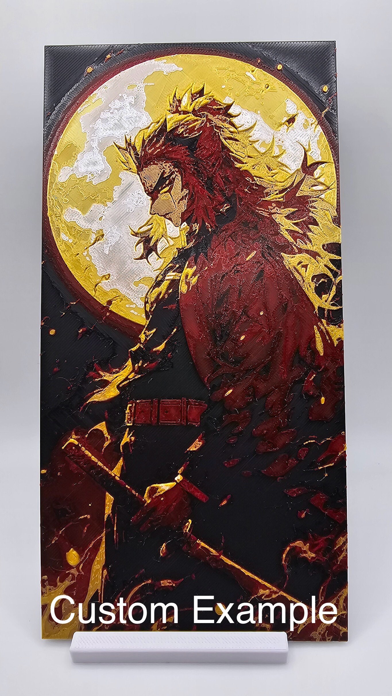 3D Printed Poster - Etsy