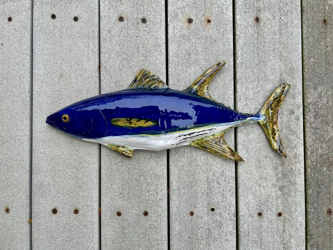 Ceramic Fish, Skipjack - Etsy