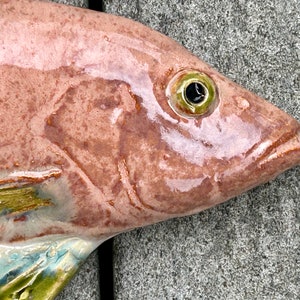 Ceramic Fish, Snapper - Etsy
