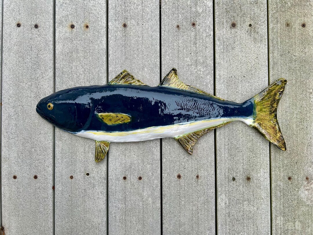 Ceramic Fish, Bluefish - Etsy