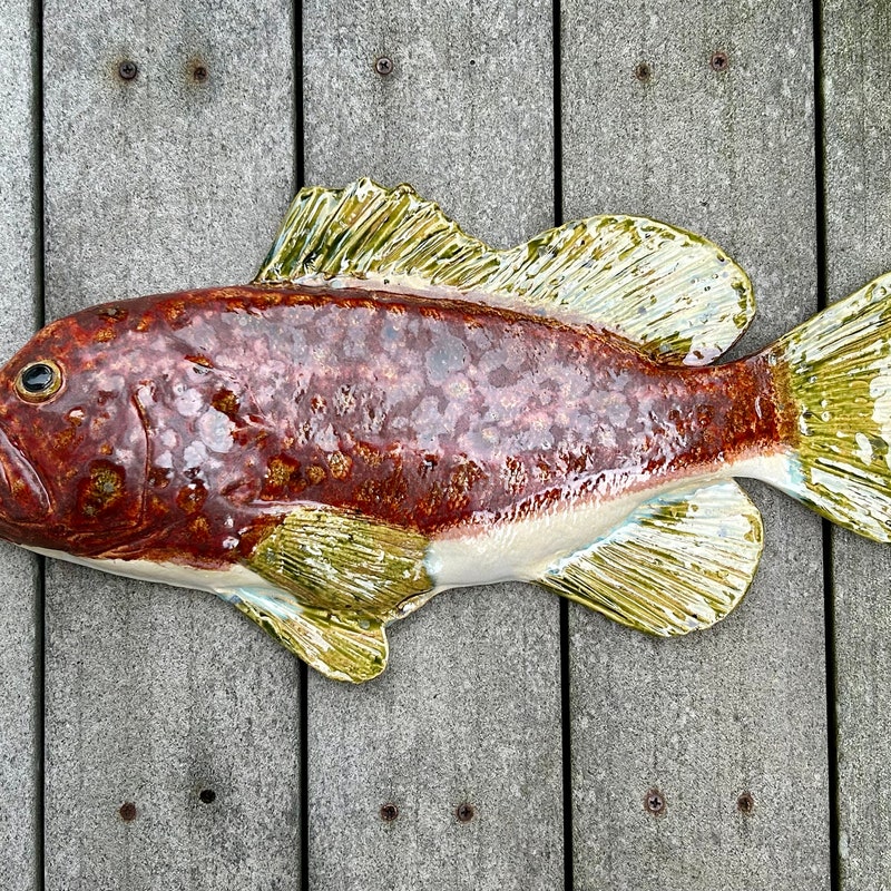 Whimsical Fish Art - Etsy