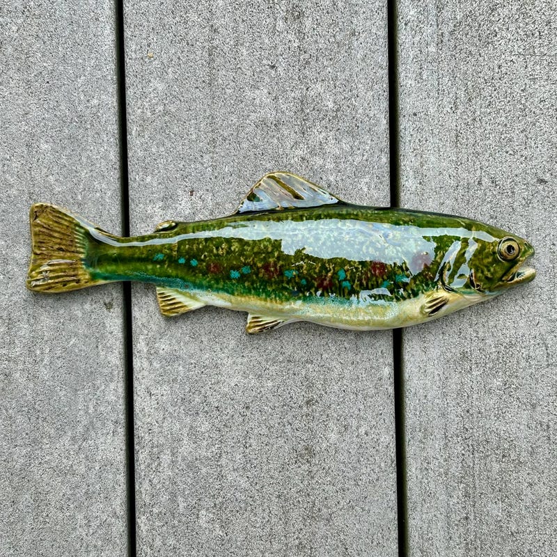 Trout Tiles - Etsy