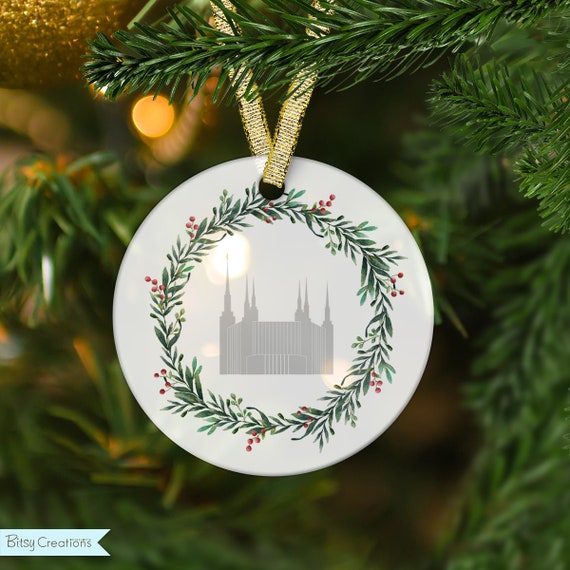 Washington D.C. Temple Ornament LDS Temple Christmas Tree | Etsy