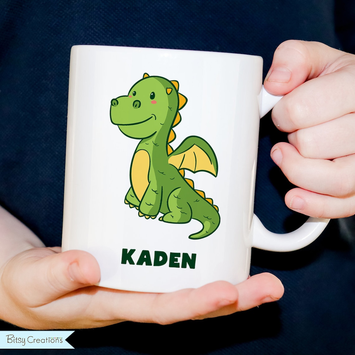 Plastic Dragon Mug Personalized Cup for Kids Child's - Etsy