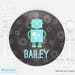 Robot Plate Personalized Meal Set for Kids Child's Plate Bowl Mug ...