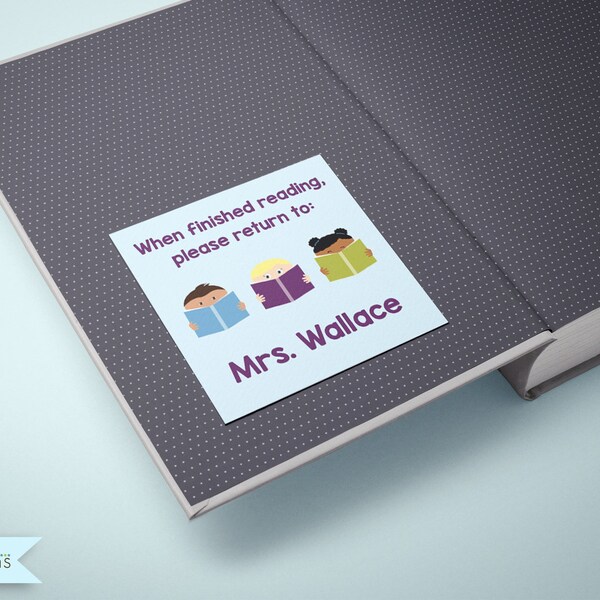 Personalized Bookplates Children - Etsy