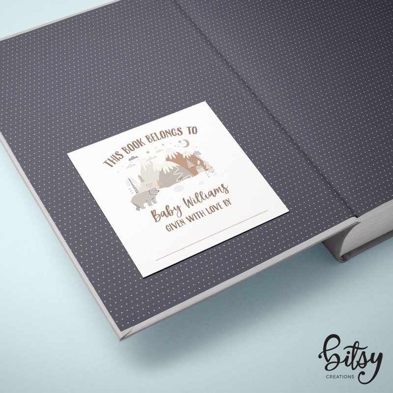 Digital Bookplates - Etsy