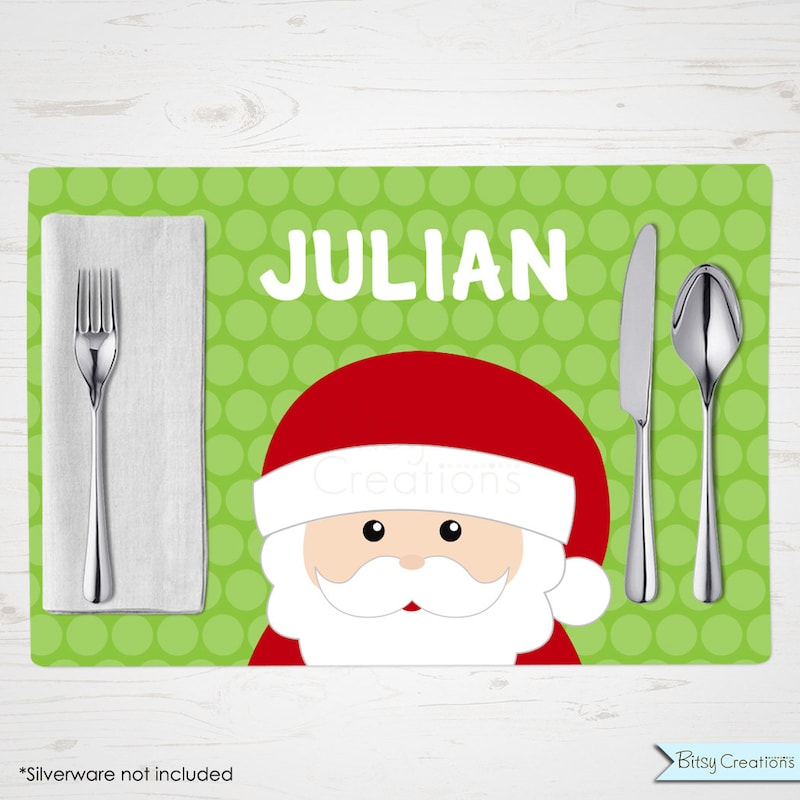 Personalized Custom Placemats - Etsy