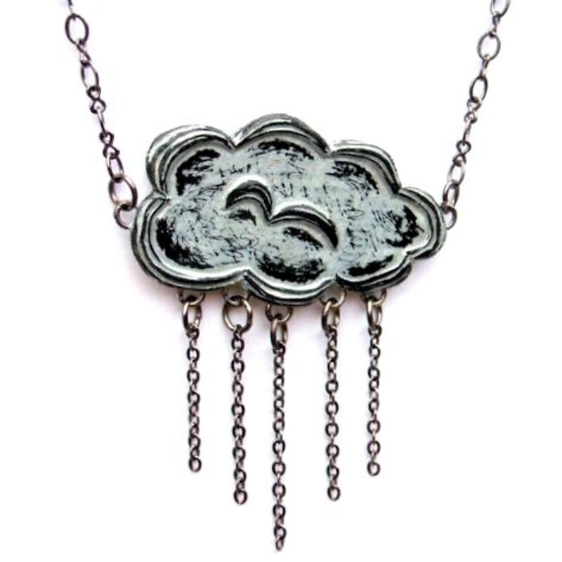 Rain Necklace - Etsy