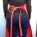 P is for Pierogi Red Bib Apron - Etsy