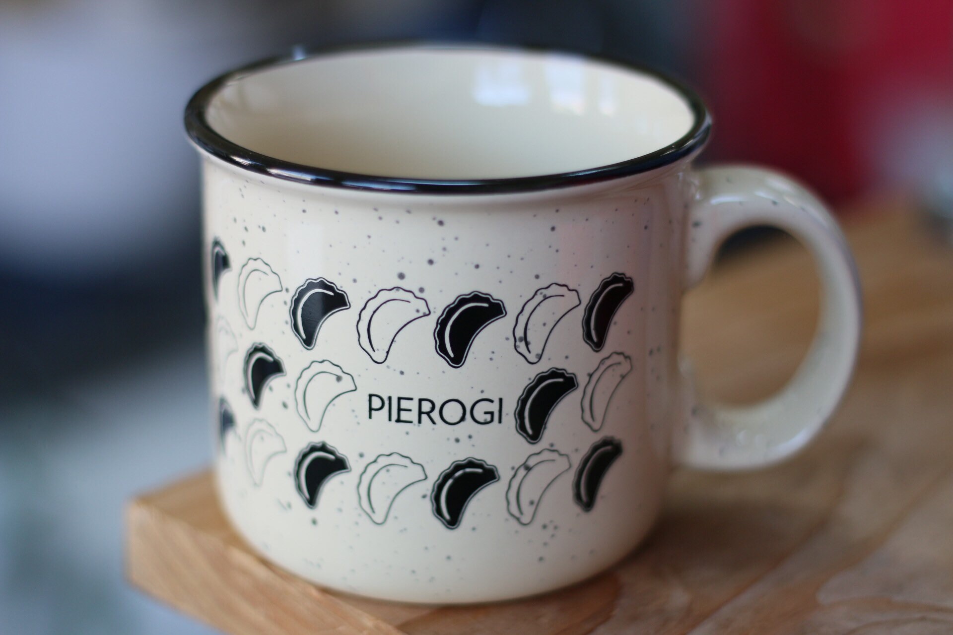PIEROGI Ceramic Coffee Mug 14 Oz. - Etsy