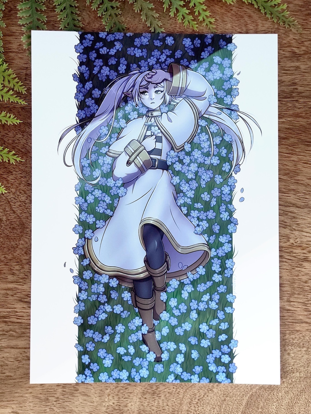 Blue Moon Weed X Mage - Poster - Etsy