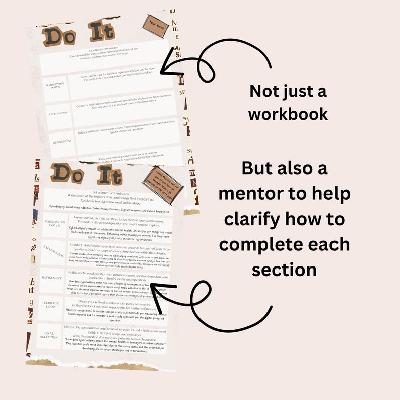 Dissertation Topic Guide - Printable & Digital Dissertation Planning ...