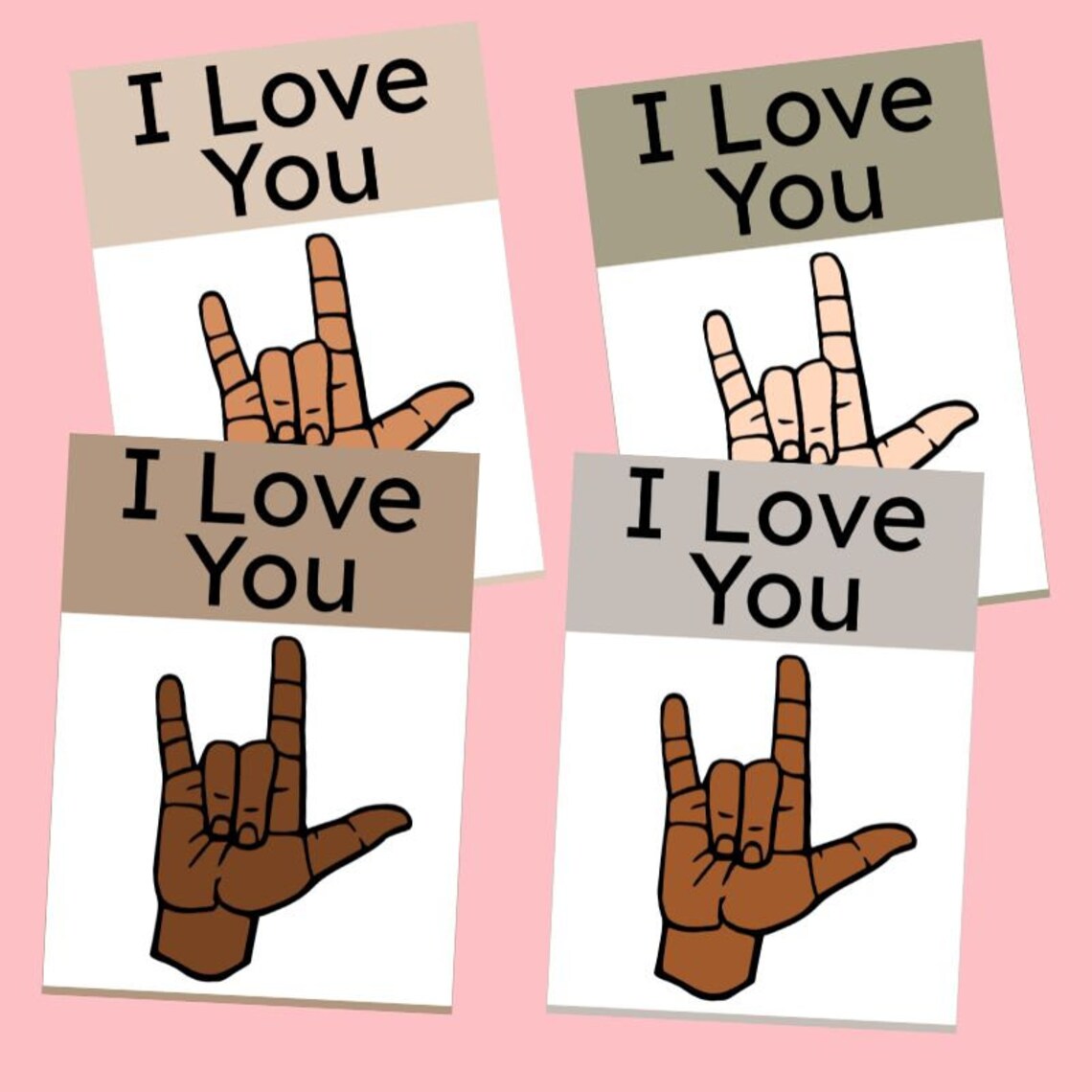 Neutral Boho ASL Alphabet and Number Posters Set - American Sign ...