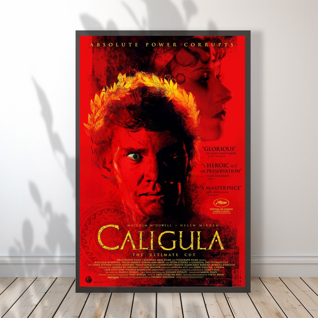 Caligula Movie Poster-wall Art-classic Film Poster-canvas Print-home ...