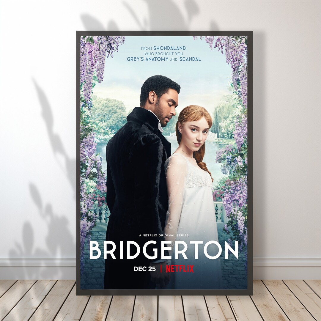 Bridgerton Season 1 Movie Poster-wall Art-classic Film Poster-canvas ...