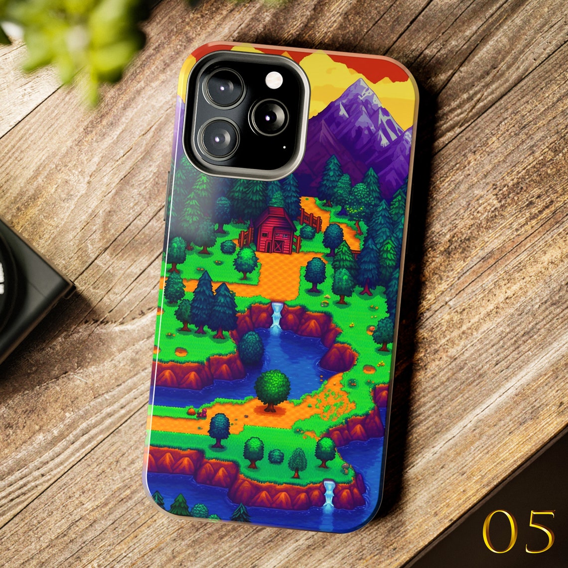 Stardew Valley Pixels Game Phone Cases Vintage Tough Phone Case for ...