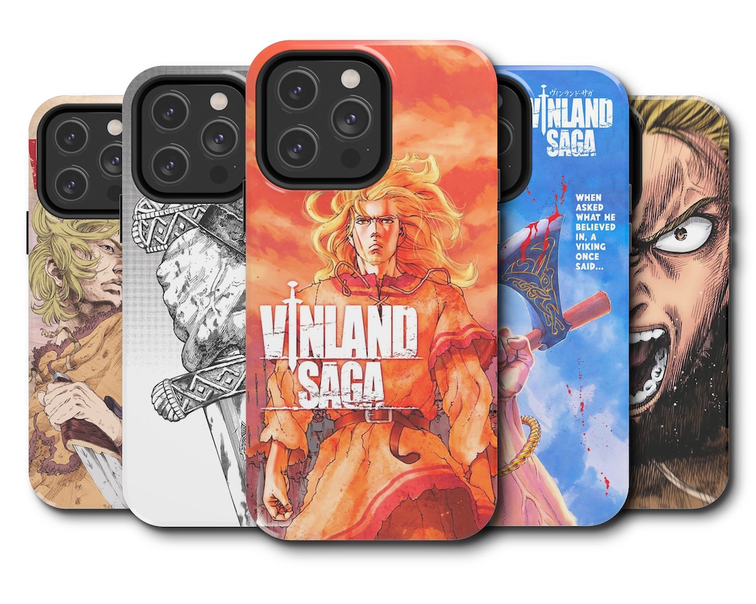 Vinland Saga Anime Phone Cases Vintage Tough Phone Case for iPhone 15 ...