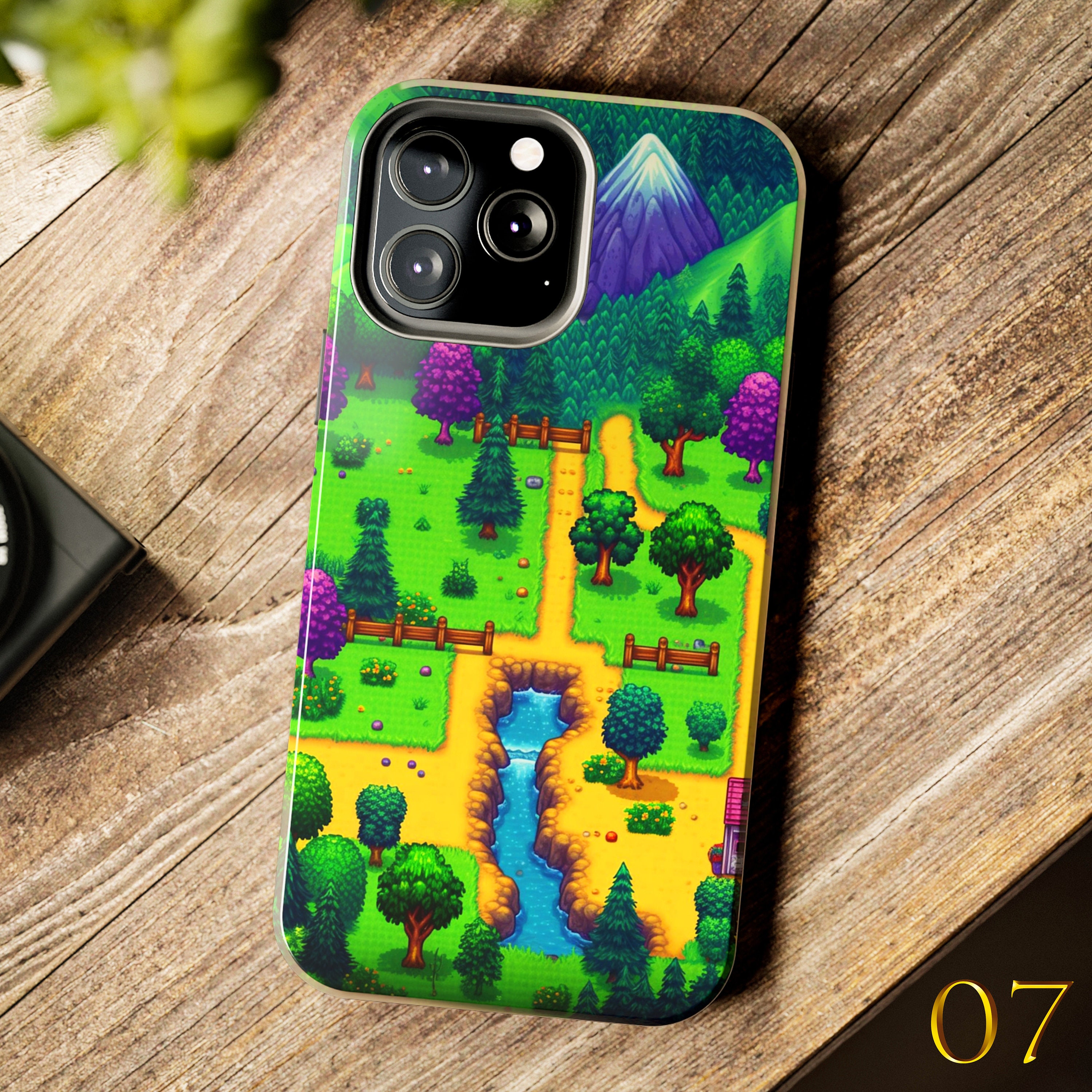 Stardew Valley Pixels Game Phone Cases Vintage Tough Phone Case for ...