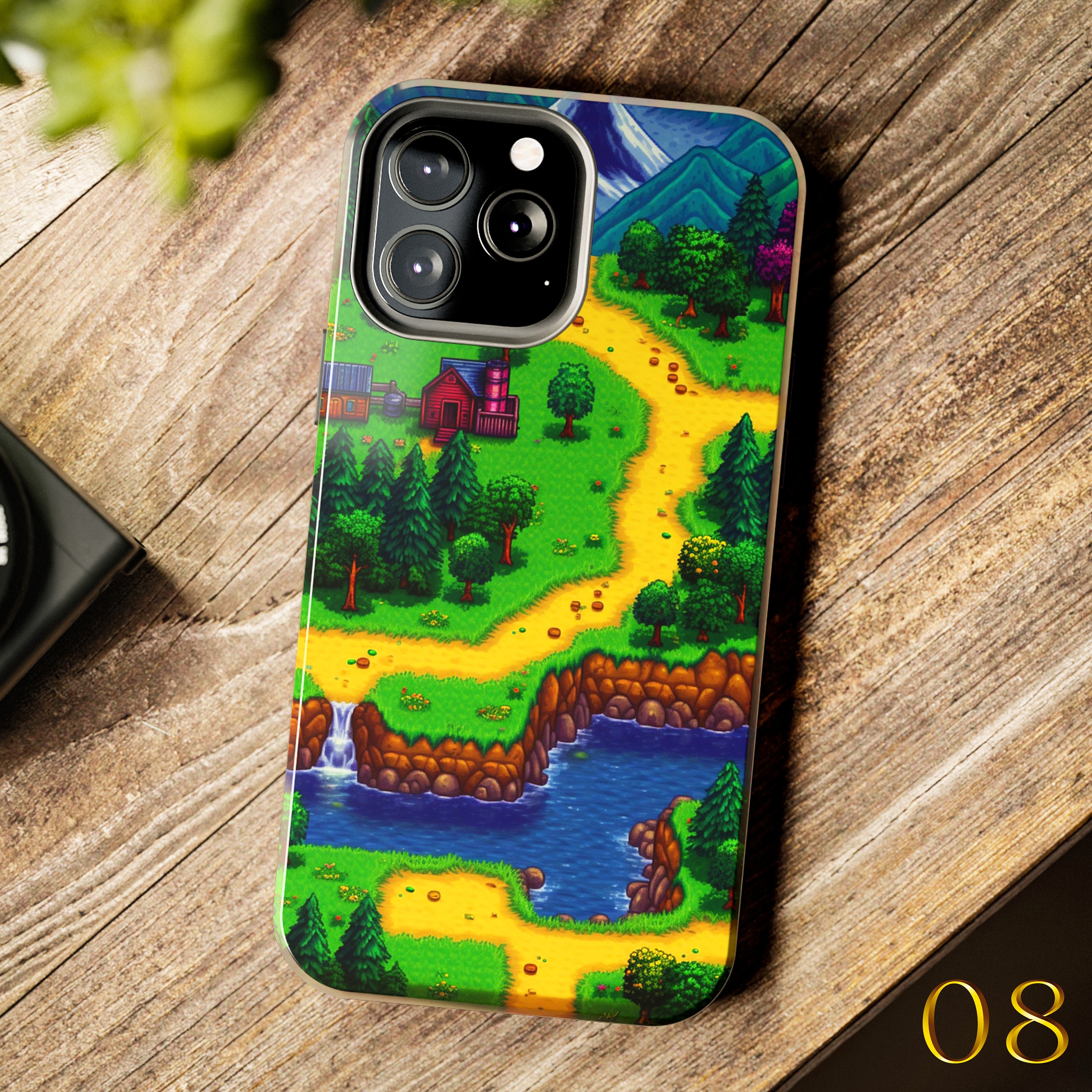 Stardew Valley Pixels Game Phone Cases Vintage Tough Phone Case for ...