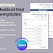 Editable Prescription Pad | Editable Medical Certificate | Rx ...