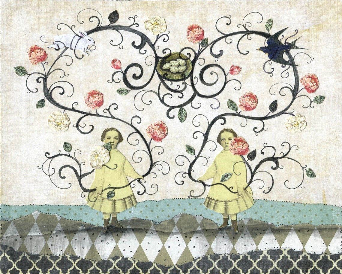 Girl Wall Art Print Printable Artwork Instant Download - Etsy