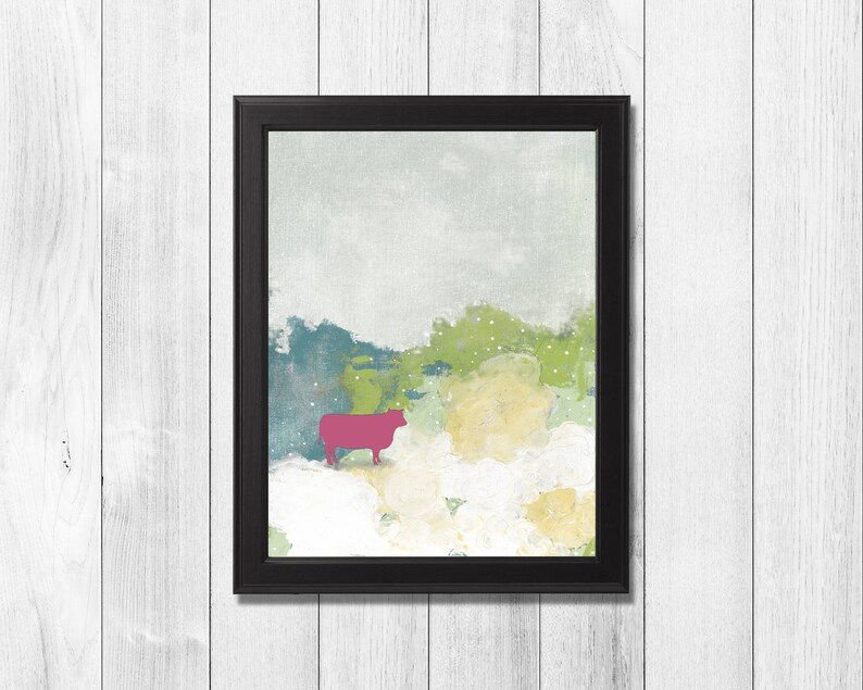 Printable Cow Print Instant Download Wall Art Farmhouse - Etsy
