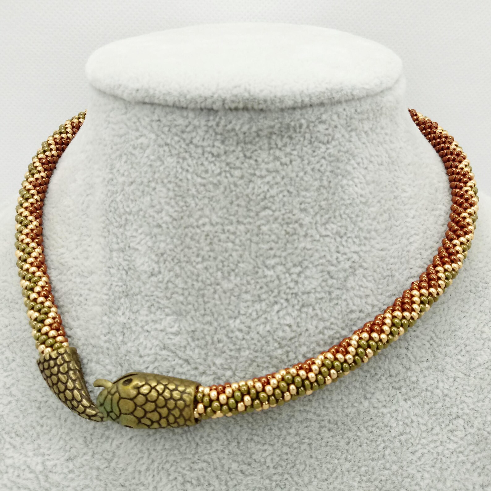 DIY Beaded Crochet Snake Necklace Kit for Adults, Jewelry Making Craft ...