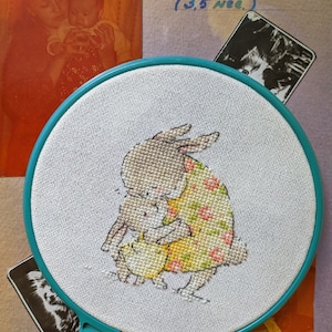 Family Love in Stitches: Mum and Daughter Cross Stitch Pattern - PDF ...