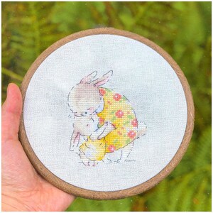 Family Love in Stitches: Mum and Daughter Cross Stitch Pattern - PDF ...