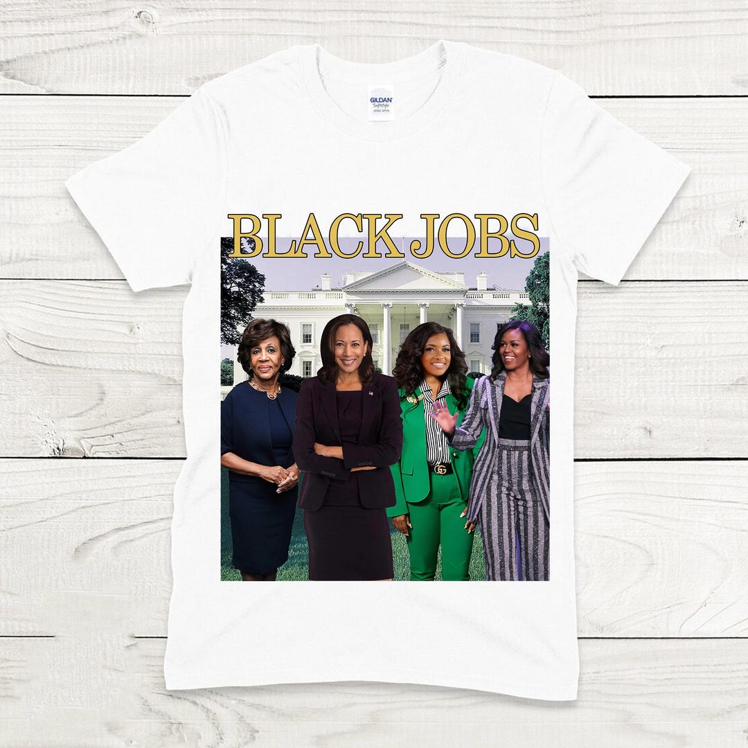 Black Jobs T-shirt, Michelle Obama Sweatshirt, Jasmine Crockett Hoodie ...
