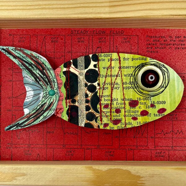 Mixed Media Collage - Etsy