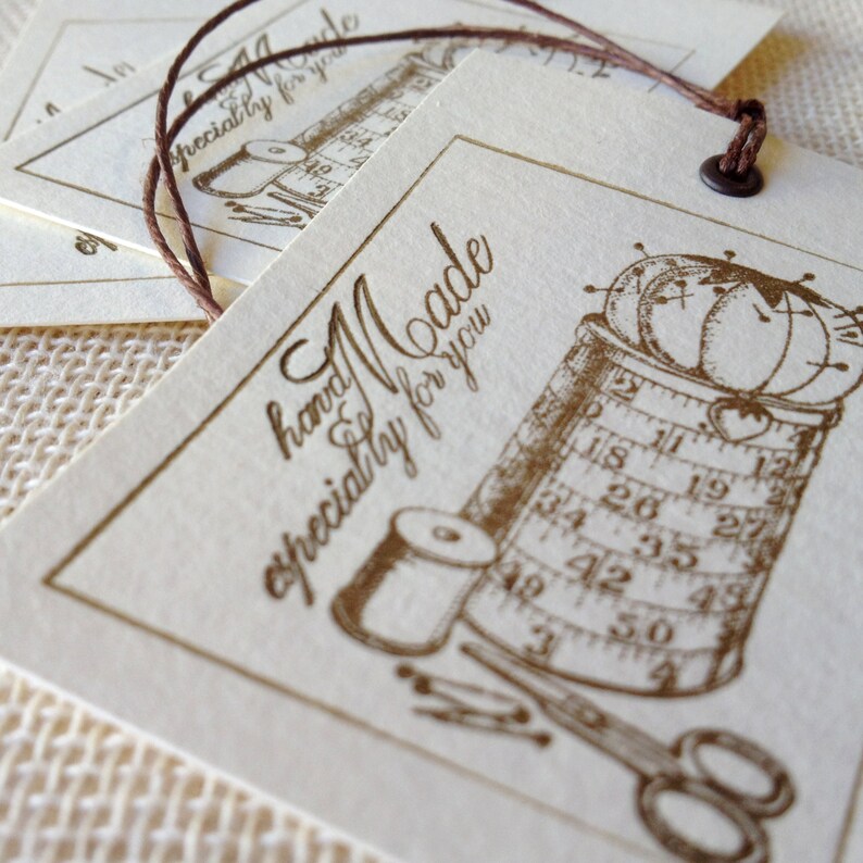 Letterpressed hand Made Especially for You Gift Tags - Etsy