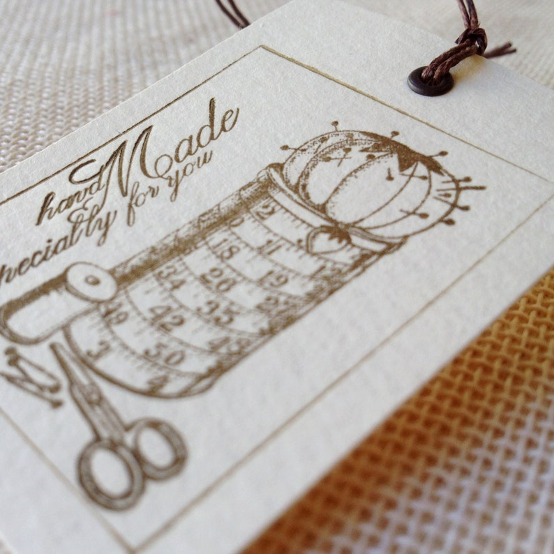 Letterpressed hand Made Especially for You Gift Tags - Etsy
