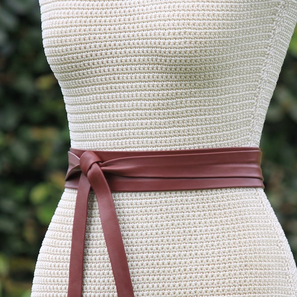 Wrap Leather Belt - Etsy