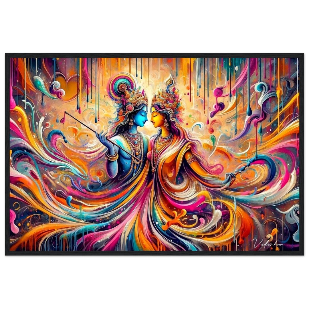 7 Notes for 7 Colors Radha Krishna Vedic Hindu Spiritual and Religious ...