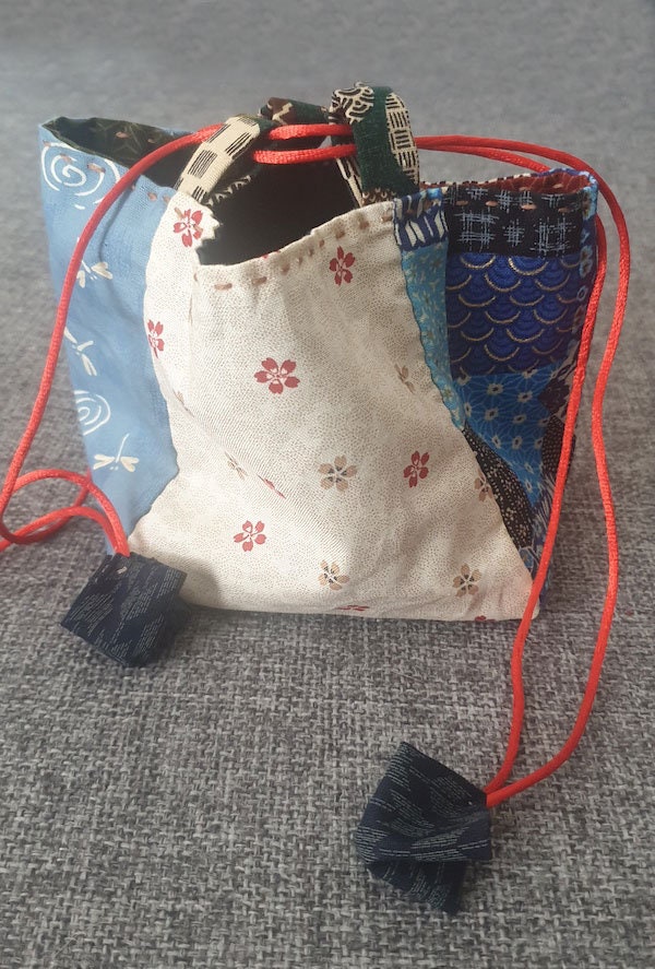 Japanese 'komebukuro' Mini Rice Bag Kit - Etsy