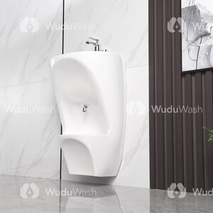 Wuduwash Dual Level Wudu Basin White Includes Tap & Fittings - Etsy