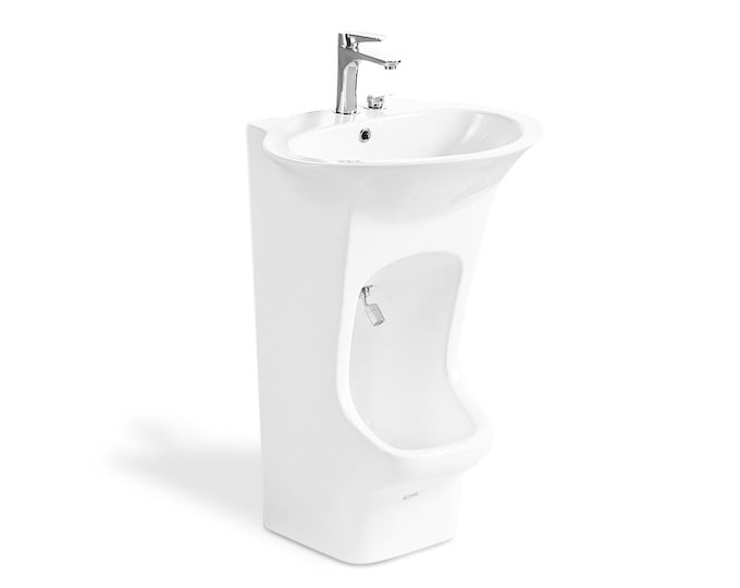 Wuduwash Dual Level Wudu Basin White Includes Tap & Fittings - Etsy