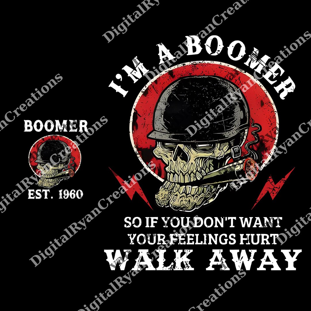Baby Boomer Png, Custom Year Baby Boomer Generation Png, Boomer Png ...