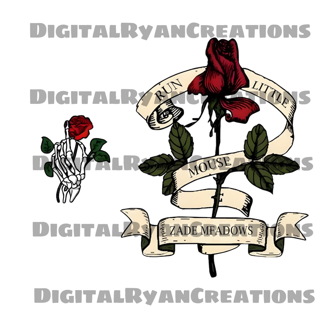 Zade Meadows Haunting Adeline Png, Run Little Mouse Women's Png, Zade ...